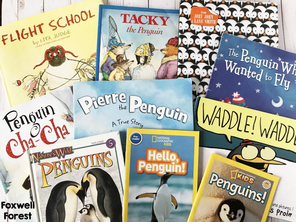 Penguin Craft and Writing Pages - Foxwell Forest
