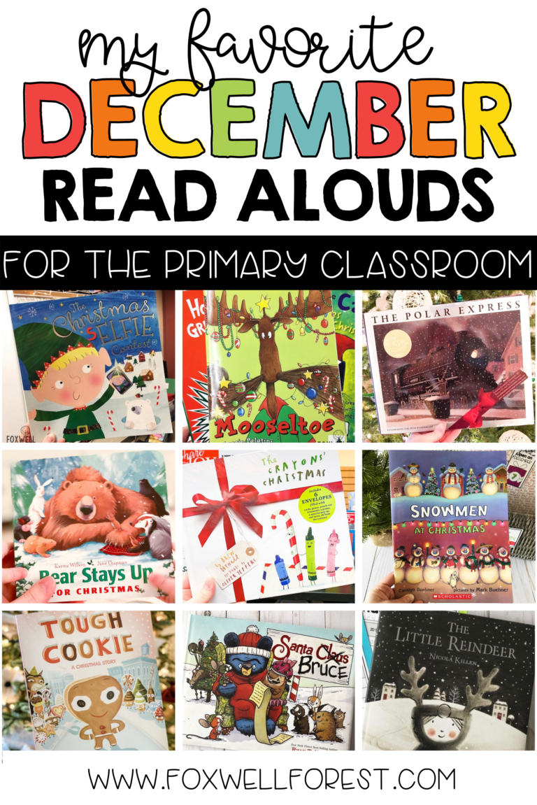 December Read Alouds For The Primary Classroom - Foxwell Forest
