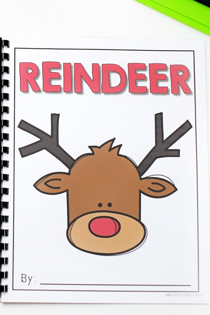 reindeer-lesson-plans-writing-activity - Foxwell Forest