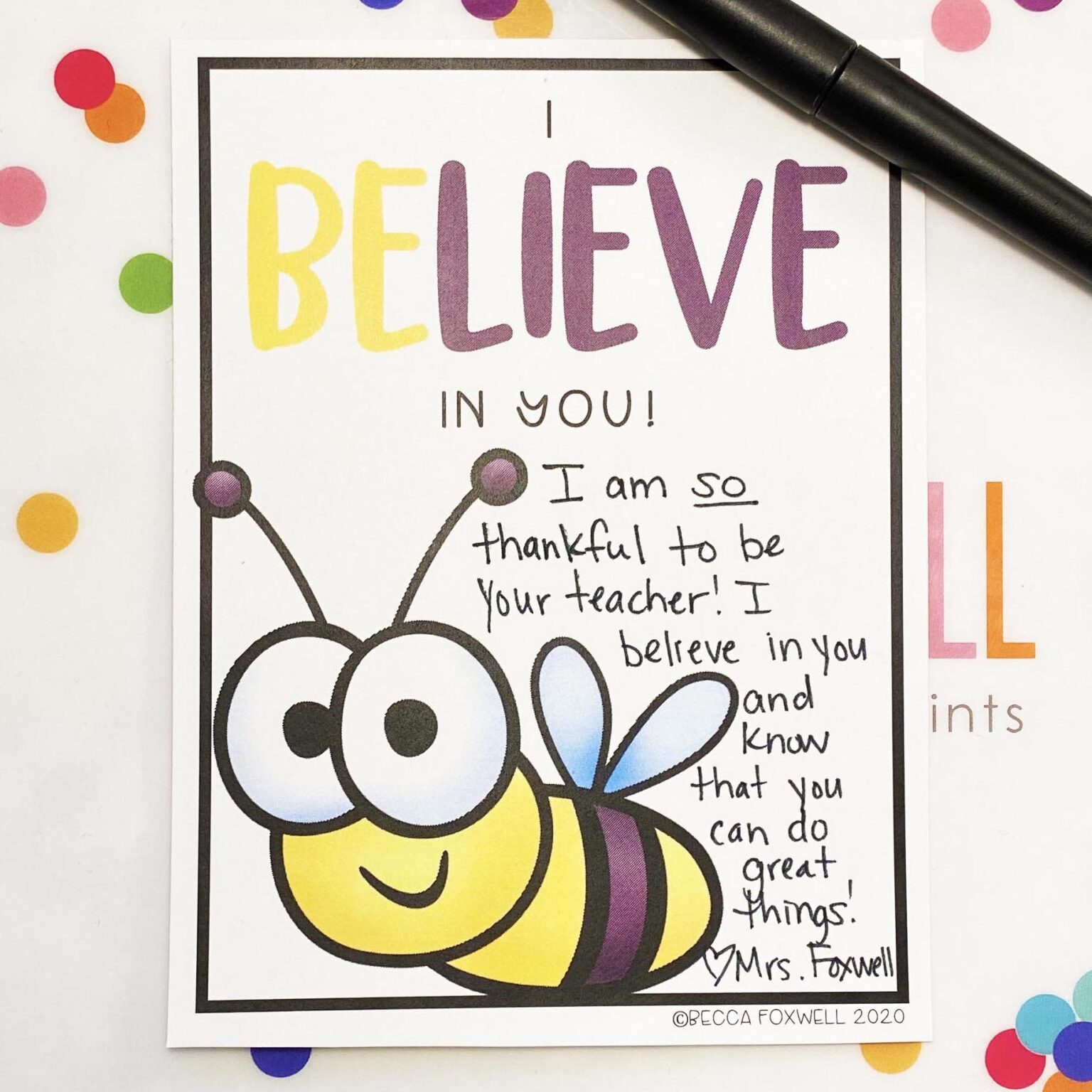 5 Classroom Mottos For a Positive Classroom - Foxwell Forest