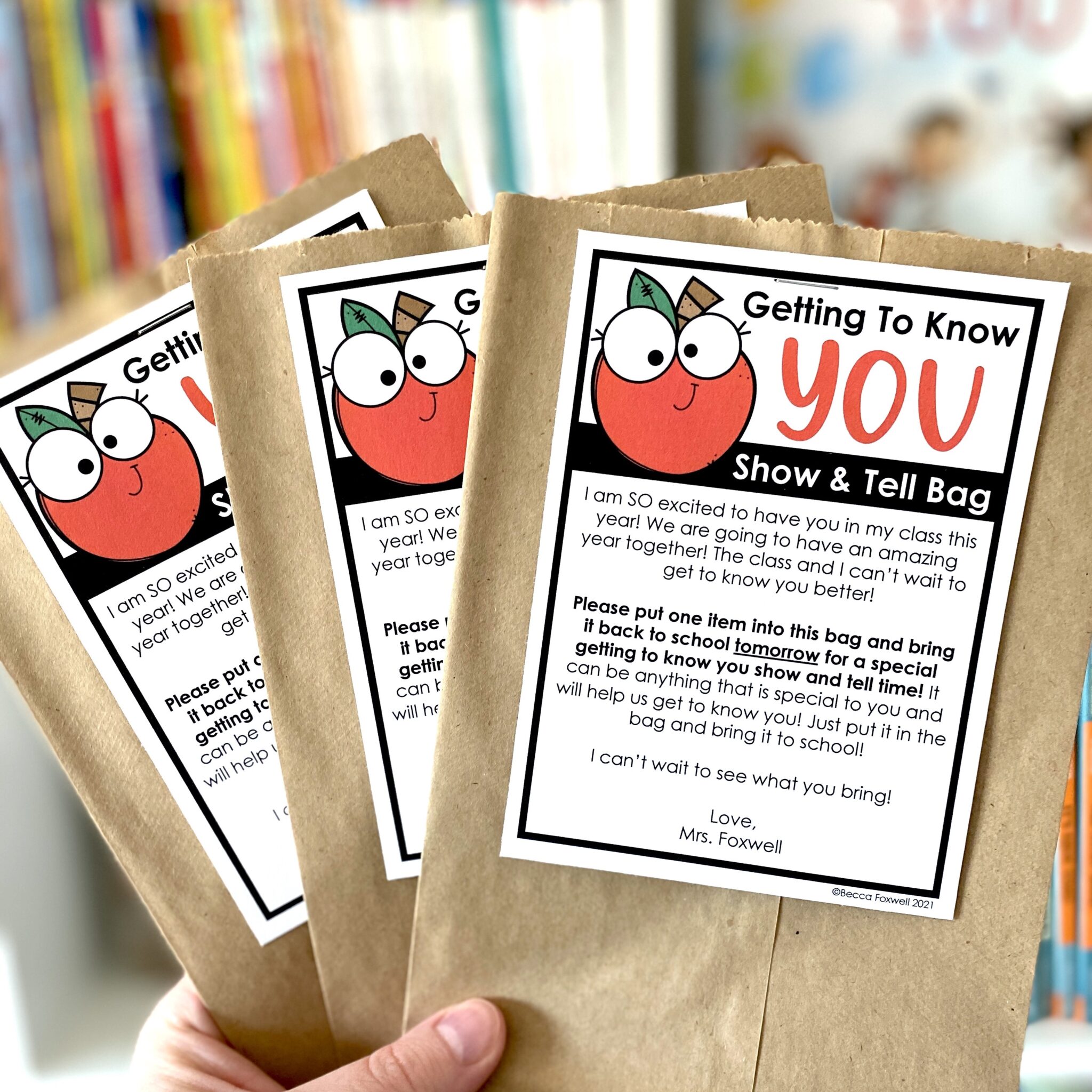 show and tell bag- Back-to-School Classroom Management Tips - Foxwell ...